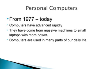A Short History Of Media | PPT