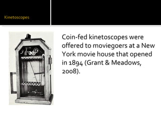 The History of Motion Pictures | PPT