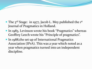 The history-of-pragmatics | PPTX