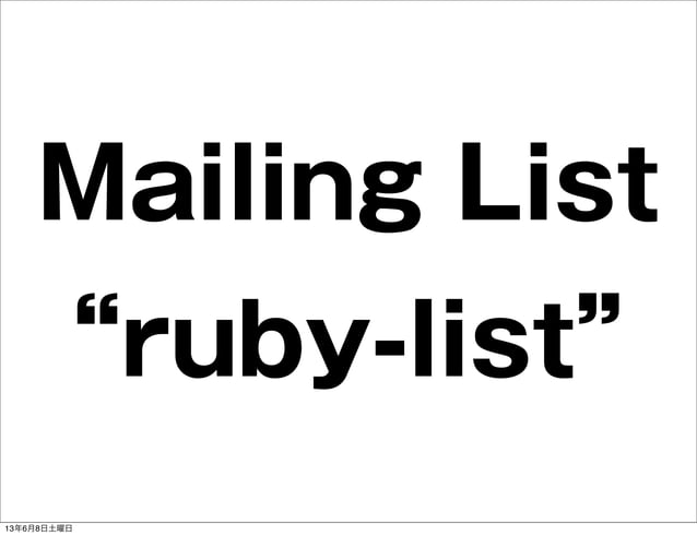 The History of Ruby; 20th Anniversary Ed. | PDF