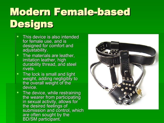 The History Of The Chastity Belt | PPT | Sexual Conditions | Sexual Health