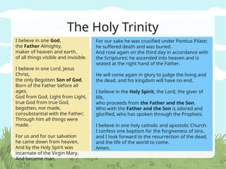 Powerpoint Presentation for the Holy Triniy | PPT