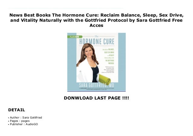 News Best Books The Hormone Cure Reclaim Balance Sleep Sex Drive