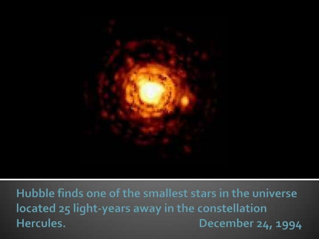 The Hubble Space Telescope | PPT