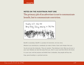The Hughtrain - Hugh MacLeod | PDF