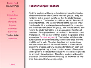 The Human Body Webquest | PPT
