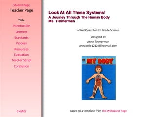 The Human Body Webquest | PPT