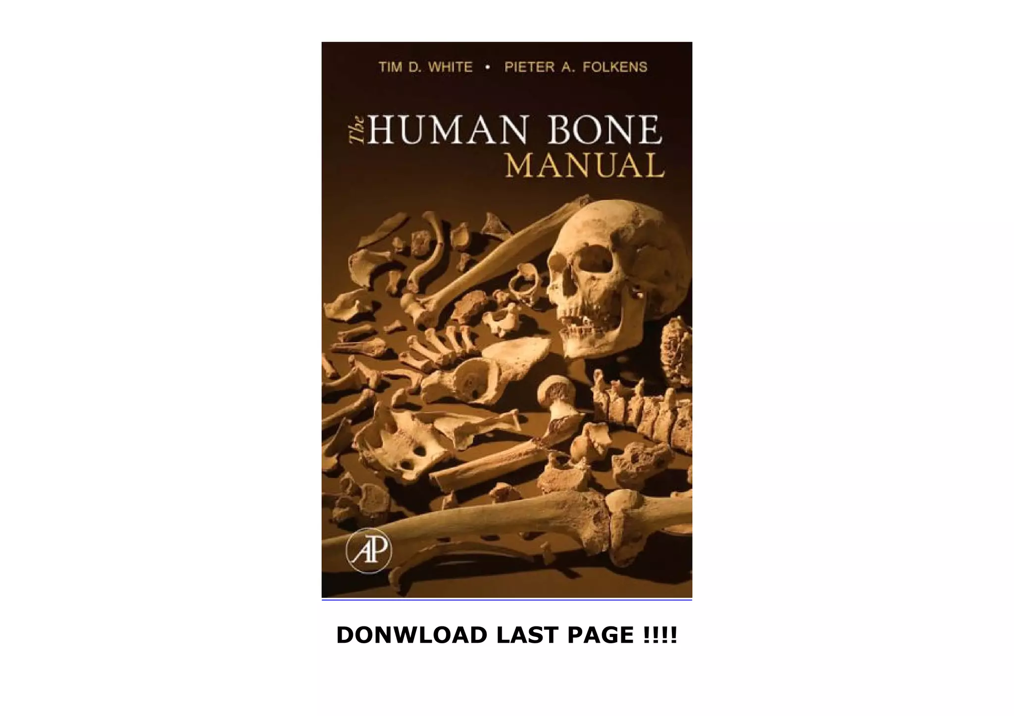 The Human Bone Manual | PPT