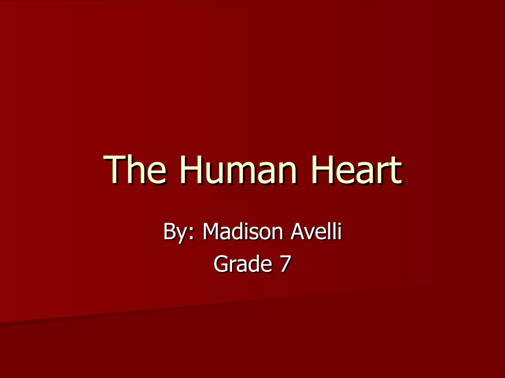 The Human Heart | PPT