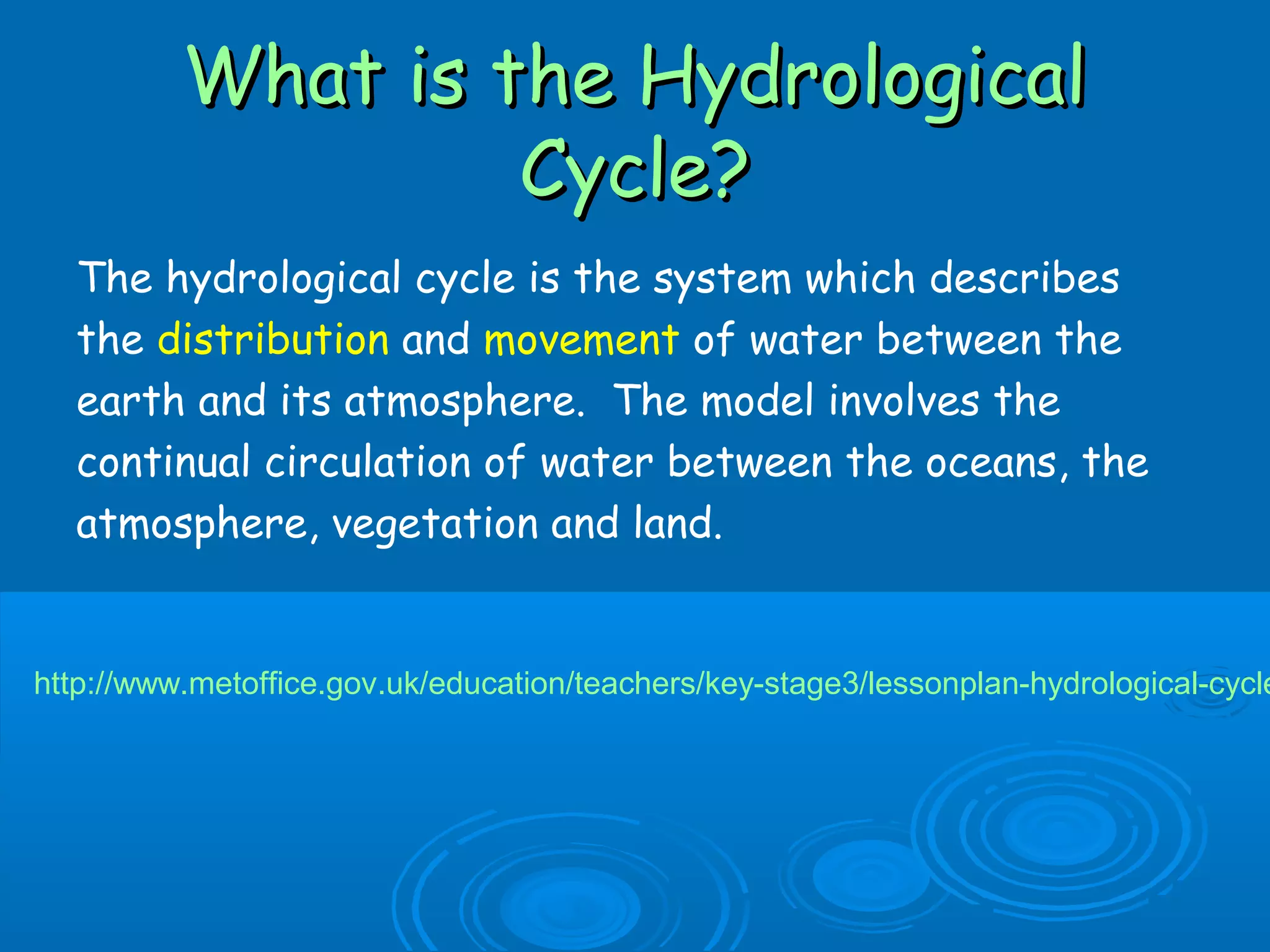 The hydrological-cycle | PPT