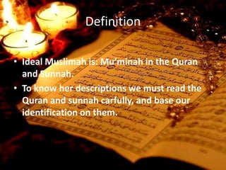 The ideal-muslimah | PPTX