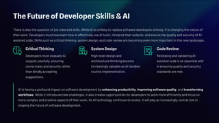 The Impact of AI on Software Development | PDF