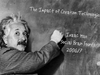The Impact Of Creation Technologies | PPT