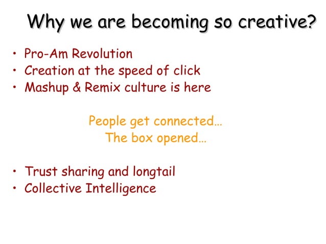 The Impact Of Creation Technologies | PPT