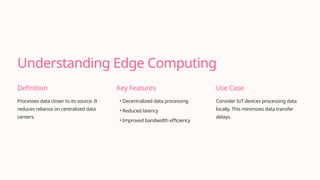 The Impact of Edge Computing on IT Infrastructure | PPT