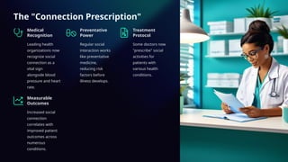 The-Impact-of-Social-Connections-on-Health-and-Happiness | PPTX