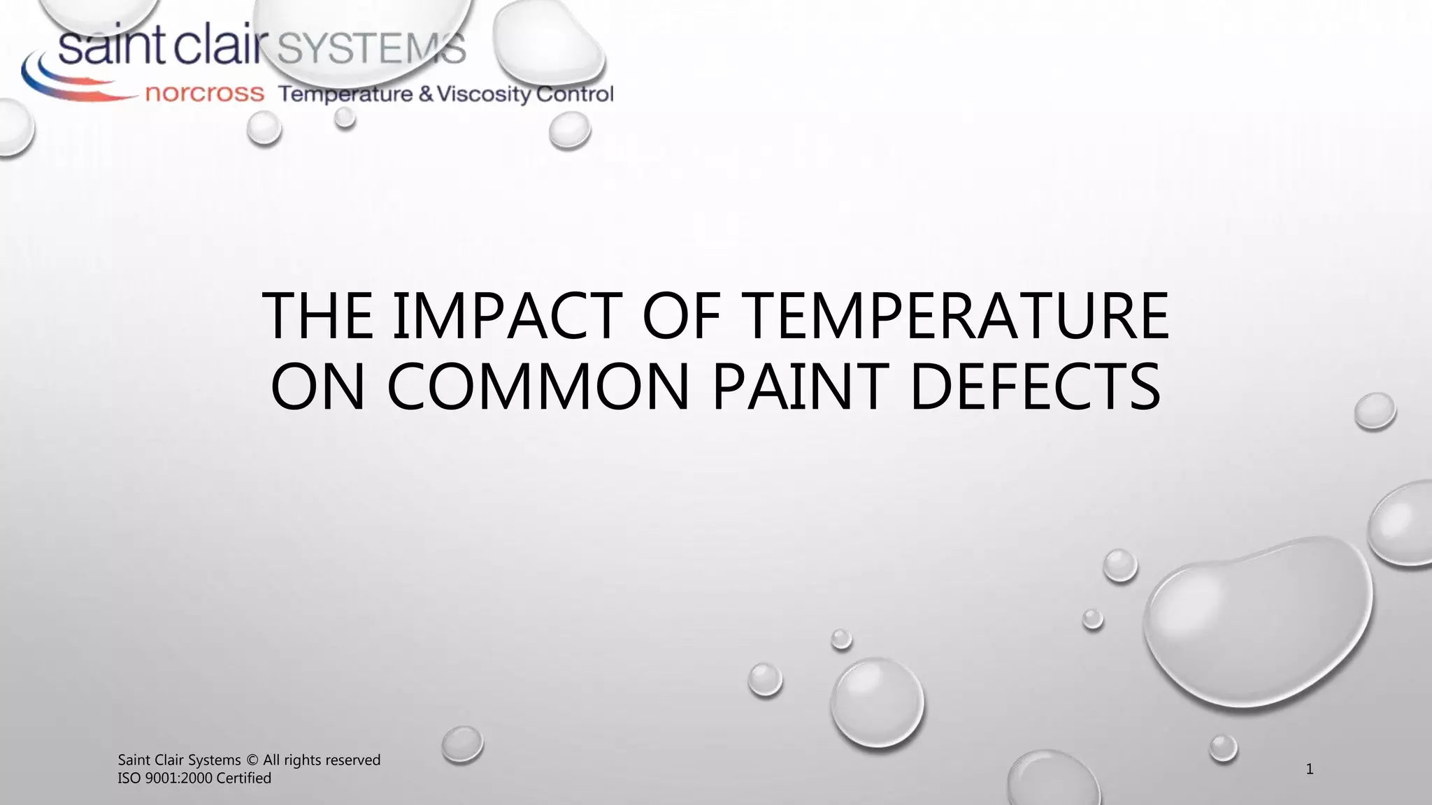 The Impact Of Temperature On Common Paint Defects | PPTX