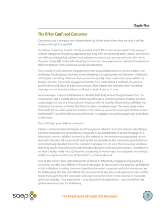 The Importance of Consistent Messages | PDF | Marketing and Advertising ...