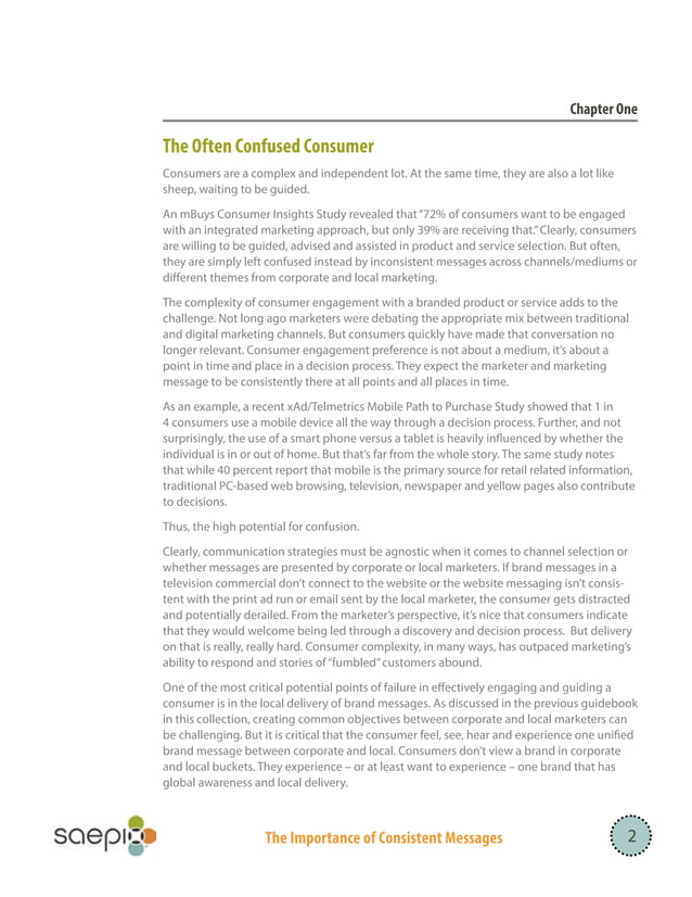 The Importance of Consistent Messages | PDF | Marketing and Advertising ...