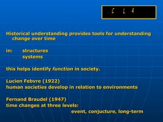 The Importance Of Historical Knowledge In Business | PPT