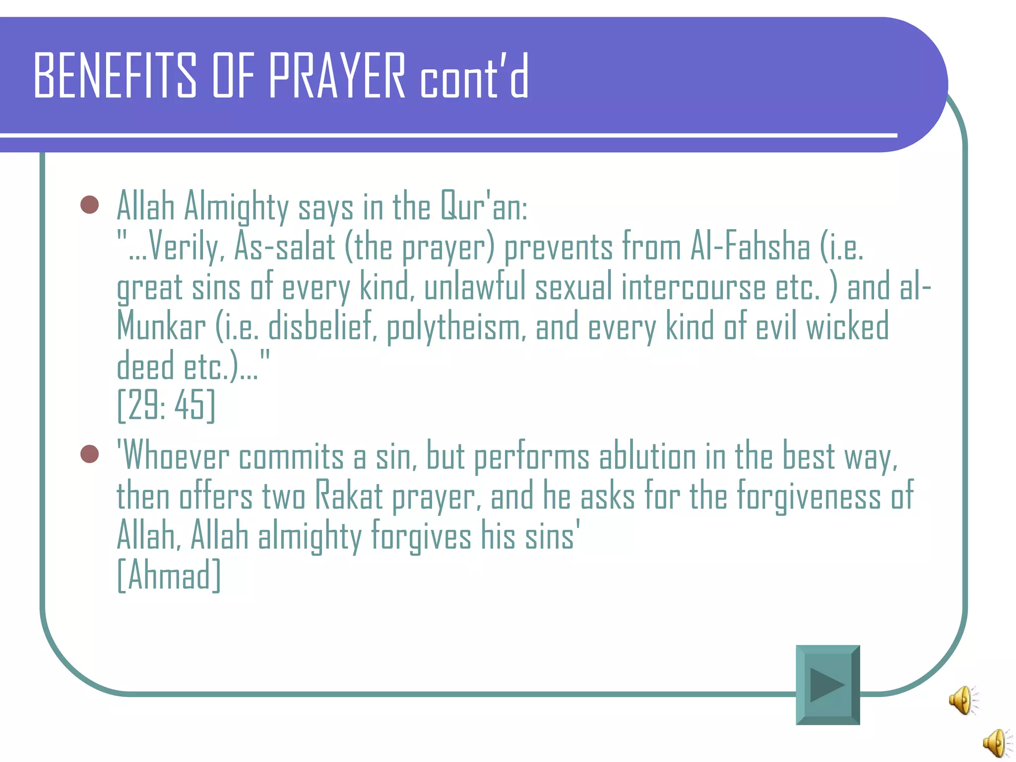 The Importance Of Salah | PPS