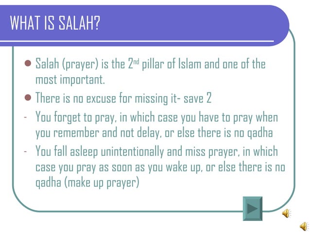 The Importance Of Salah | PPS