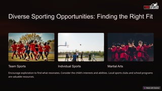 The Indisputable Role of Sports in Child Development: Building Stronger ...