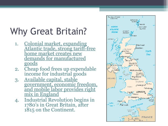 The Industrial Revolution In Great Britain | PPT