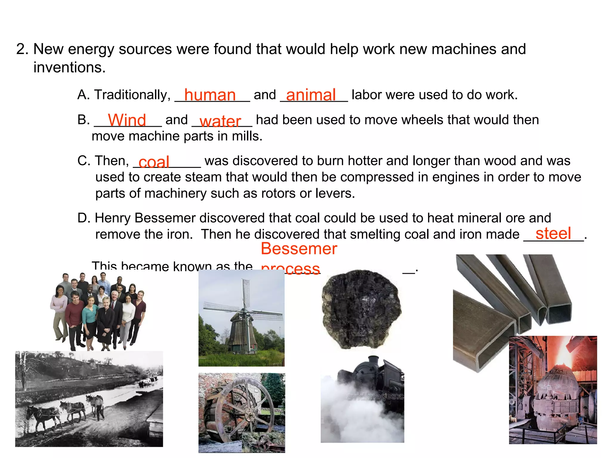 The Industrial Revolution Notes | PPT