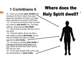 The Indwelling Of The Holy Spirit | PPT