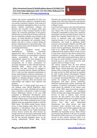 The influence-of-monitoring-and-evaluation-on-water-project-performance ...