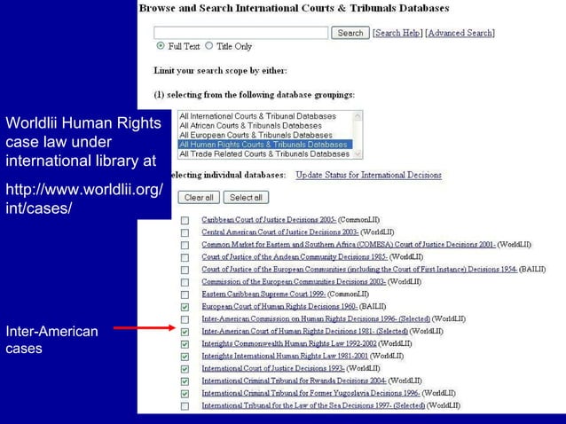 Inter-american human rights | PPT | Law