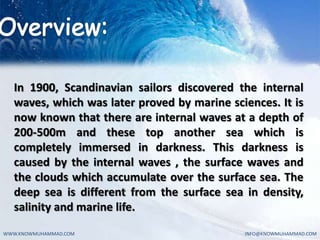 the internal waves of sea | PPT