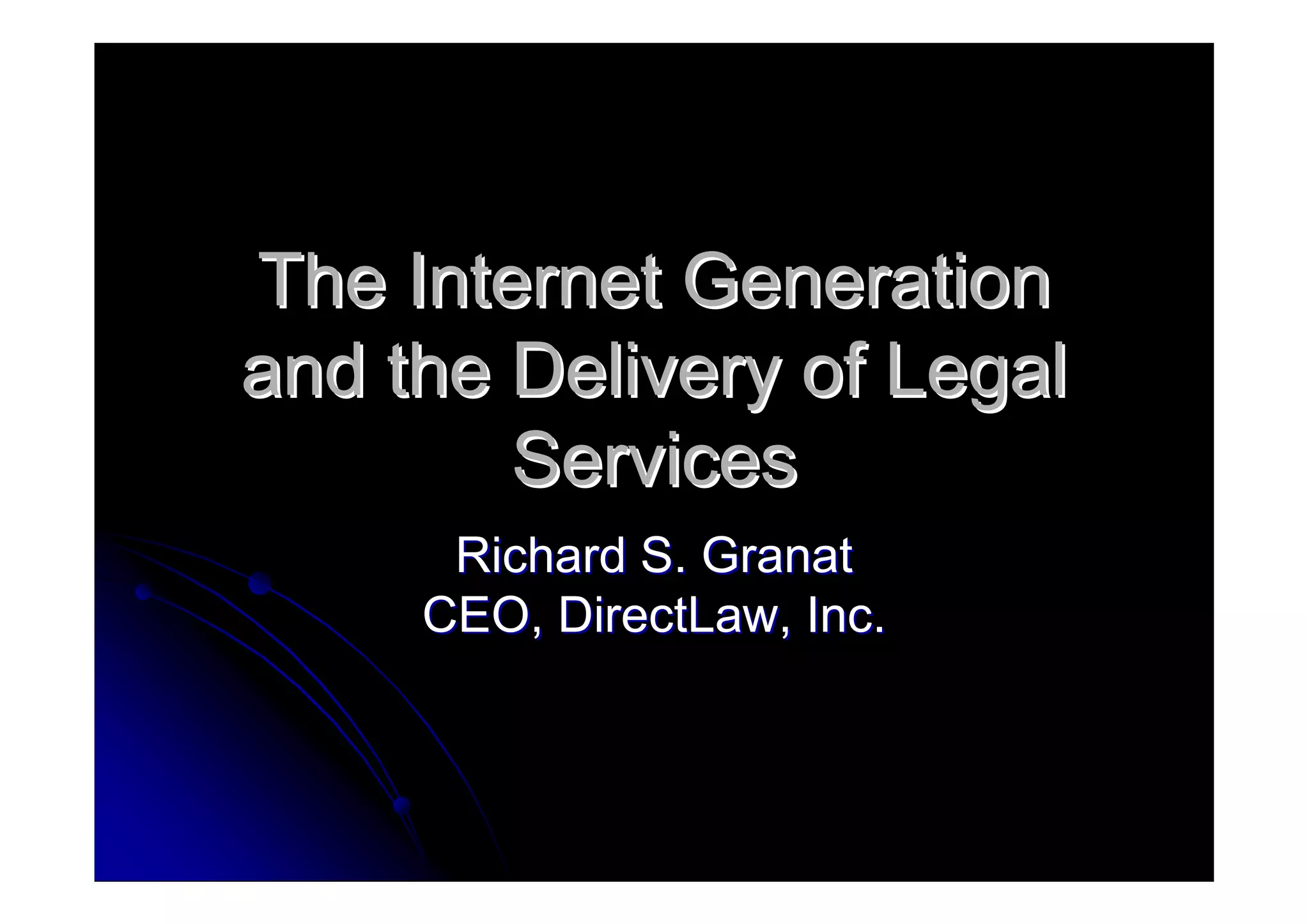 The Internet Generation | PDF
