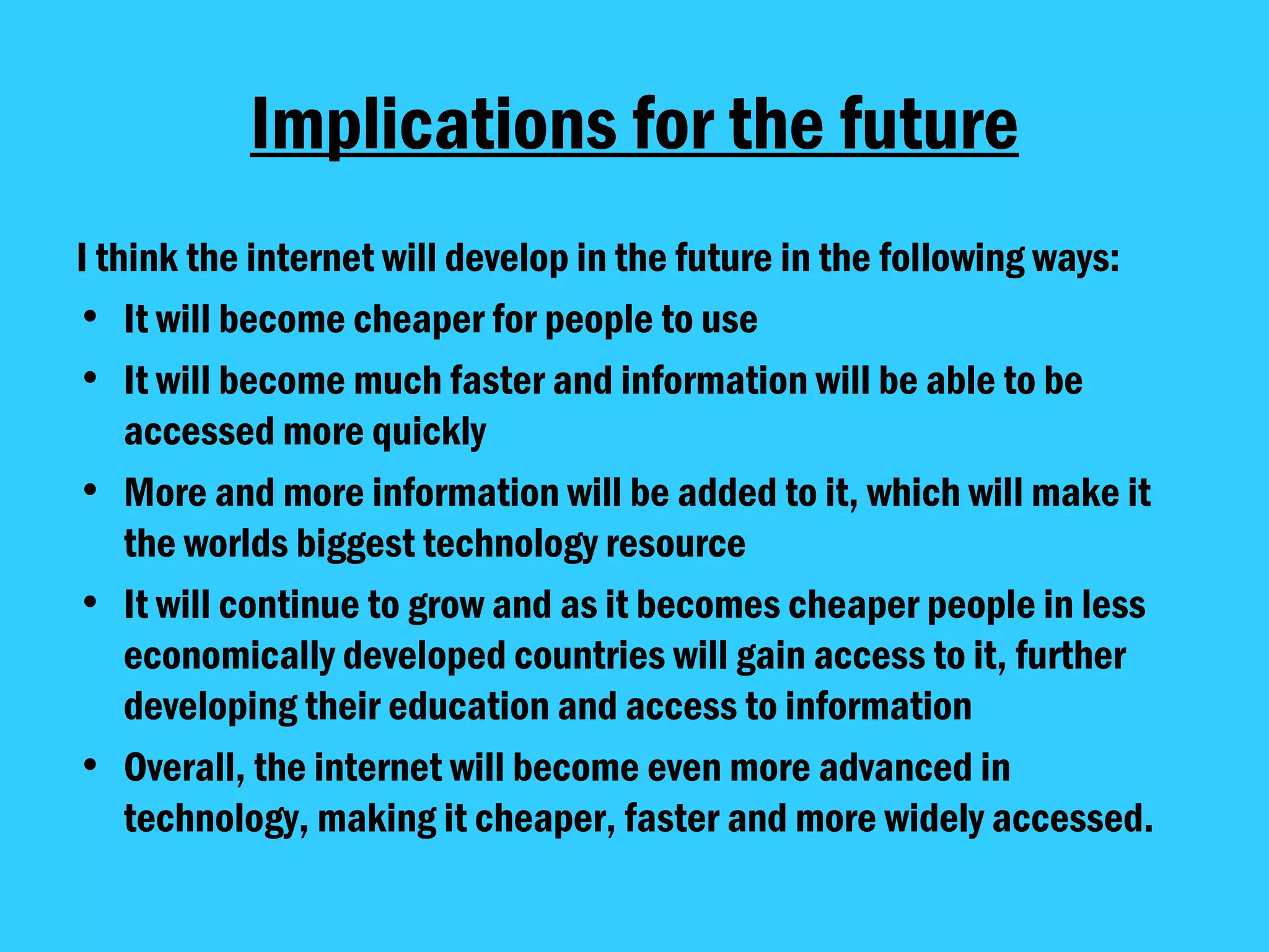 The Internet Presentation | PPT