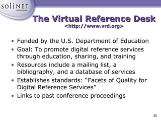 The Invisible Reference Desk | PPT