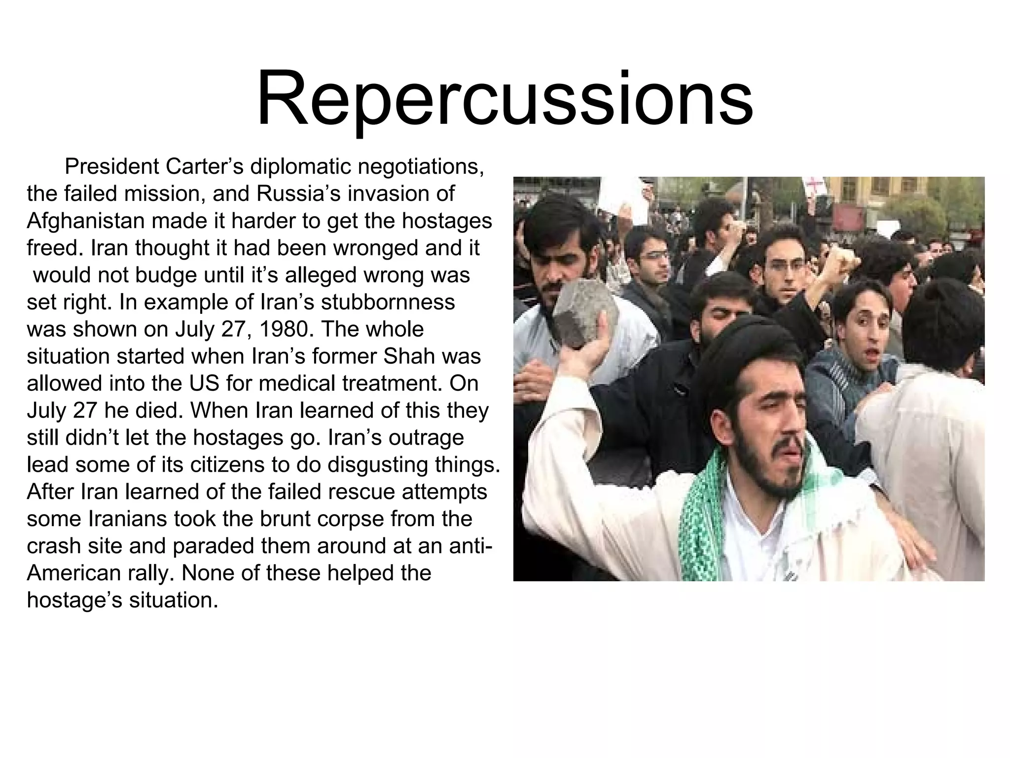 The Iranian Hostage Crisis | PPT