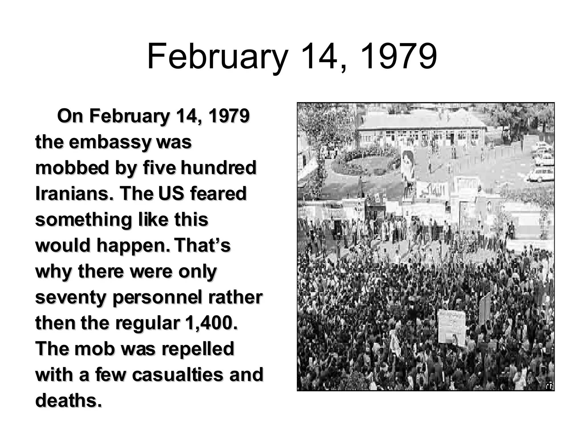The Iranian Hostage Crisis | PPT