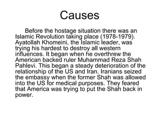 The Iranian Hostage Crisis | PPT