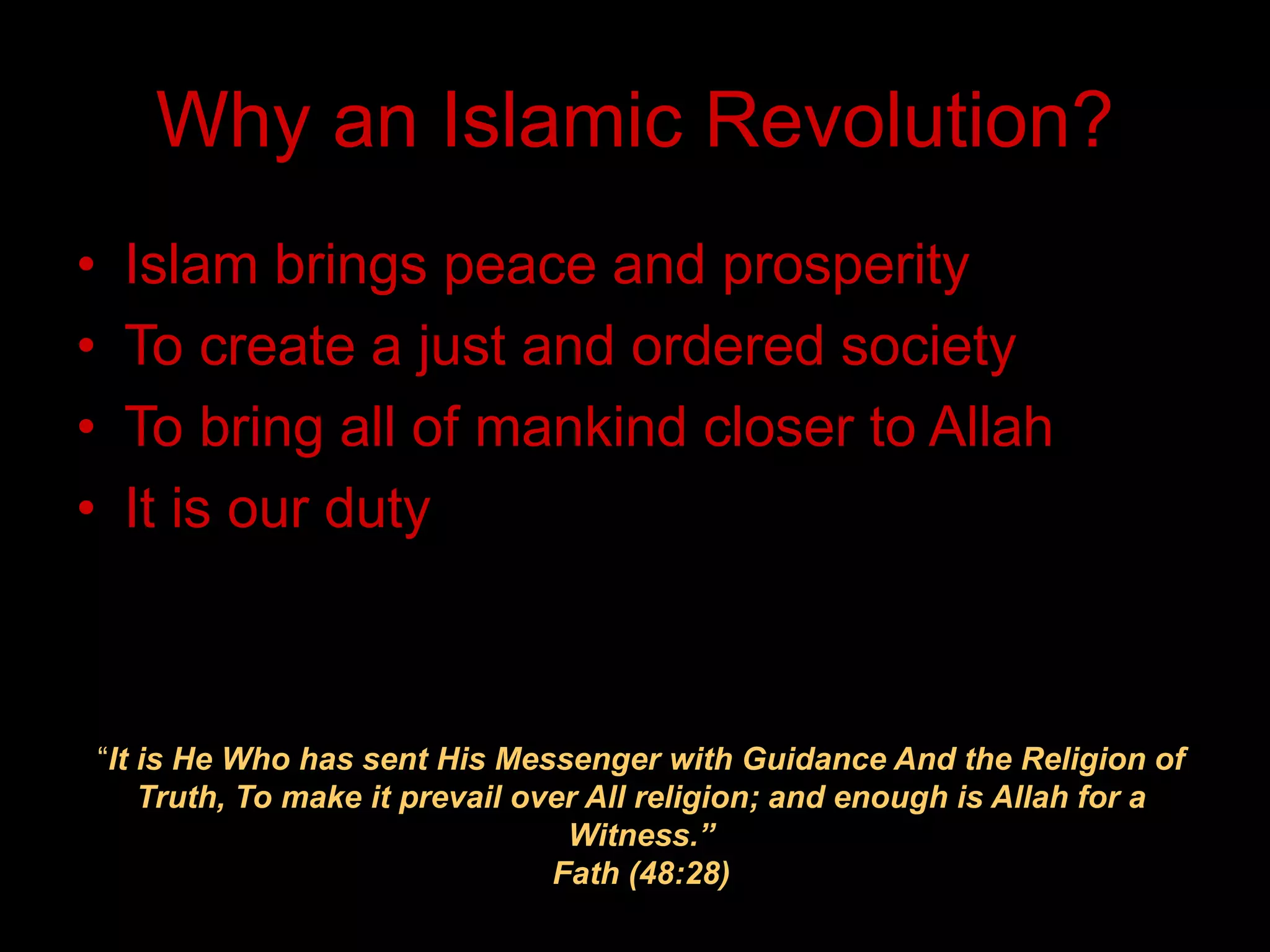 The Islamic Revolution | PPT