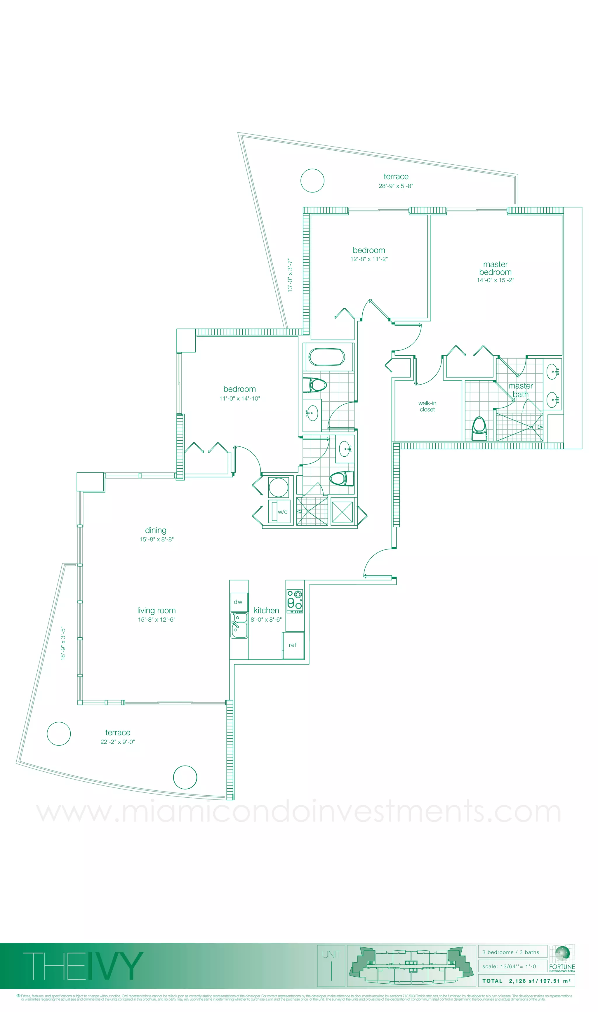 The Ivy Floor Plans for condos in Miami | PDF