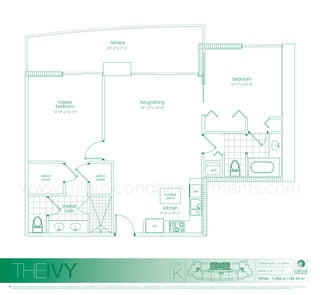The Ivy Floor Plans for condos in Miami | PDF