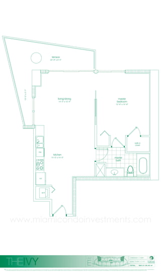 The Ivy Floor Plans for condos in Miami | PDF