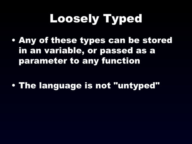 The Javascript Programming Language Ppt