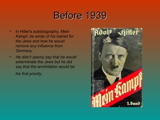 The Jewish Holocaust | PPT