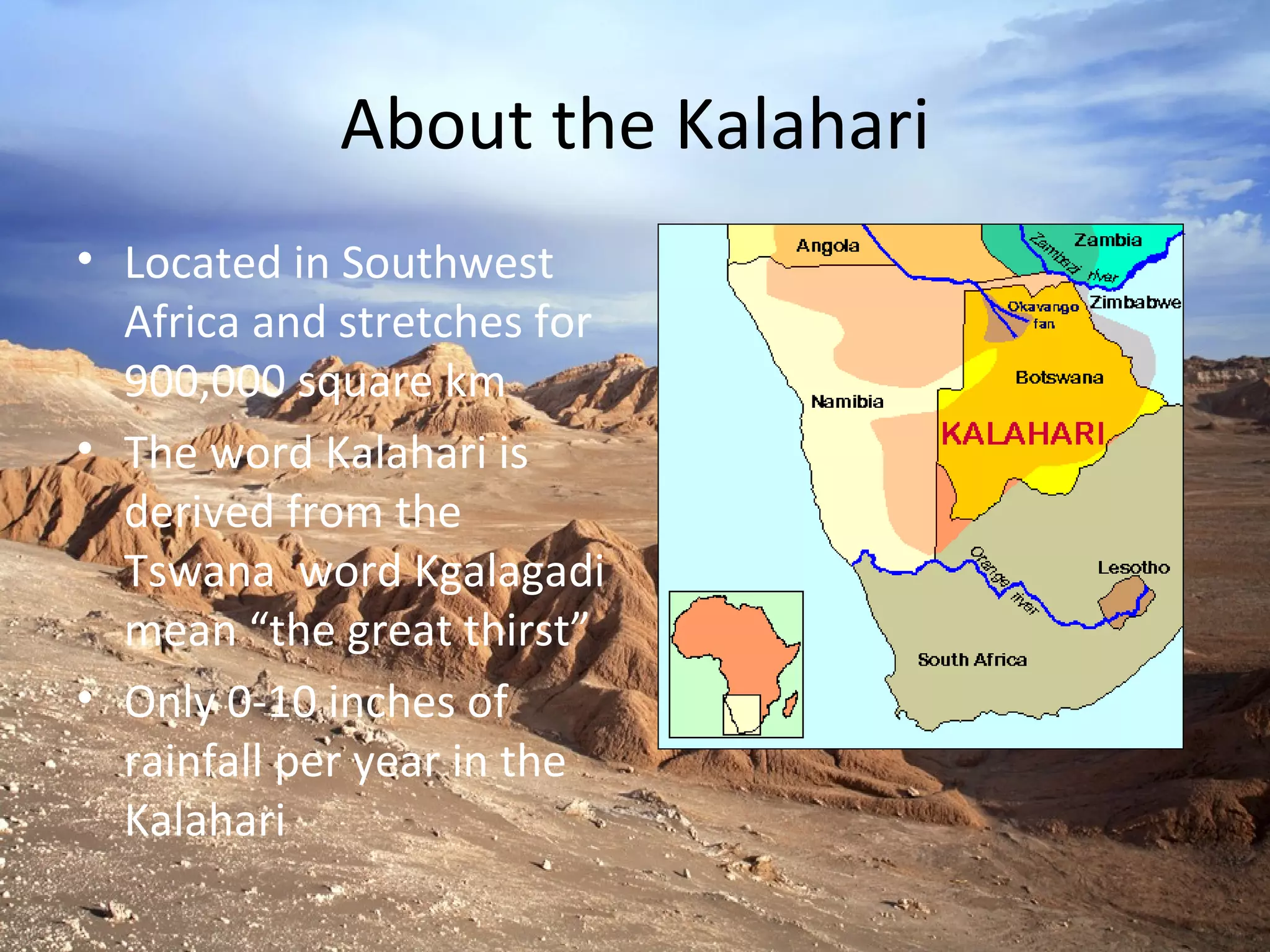 Kalahari | PPT