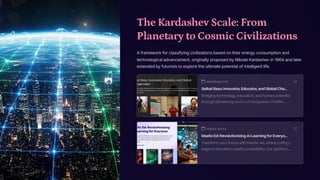 The Kardashev Scale From Planetary to Cosmic Civilizations | PDF