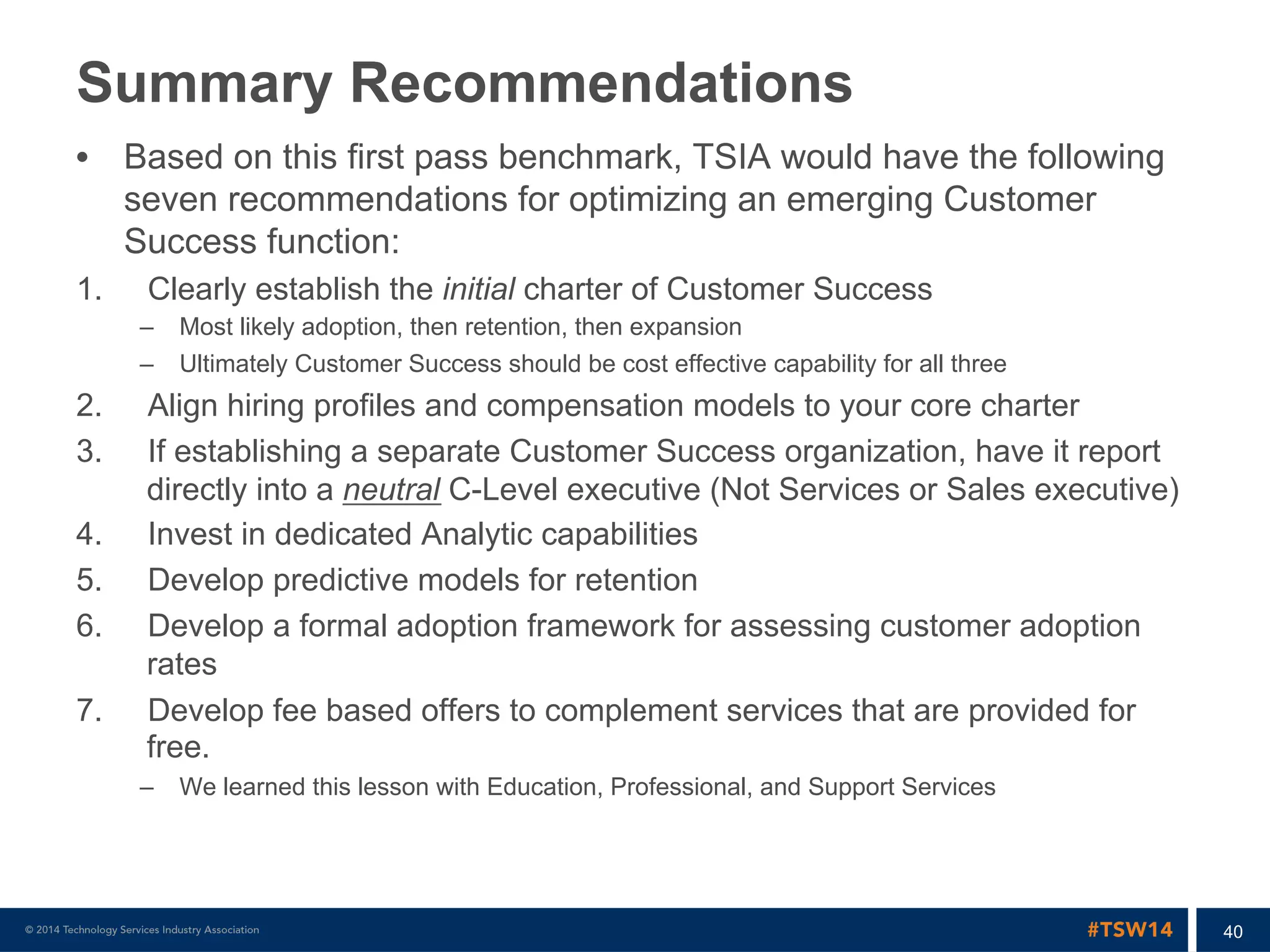 TSIA's Key Capabilities of Customer Success | PDF | Sales | Business