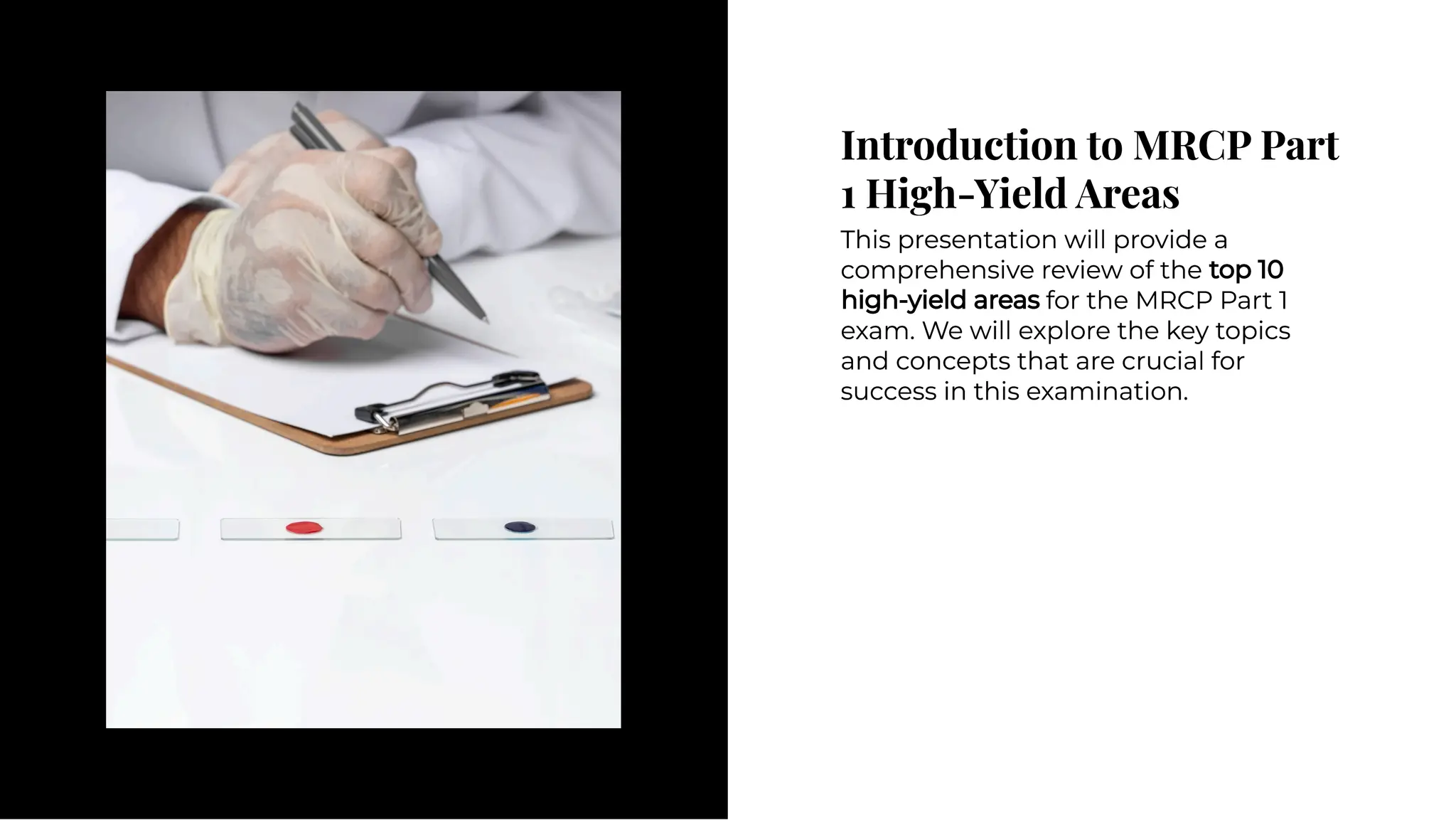 Top 10 High-Yield Topics in MRCP Part 1 Examination | PDF