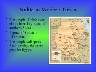 The Kingdom of Nubia by: Waseem,Mike, and Matar | PPT